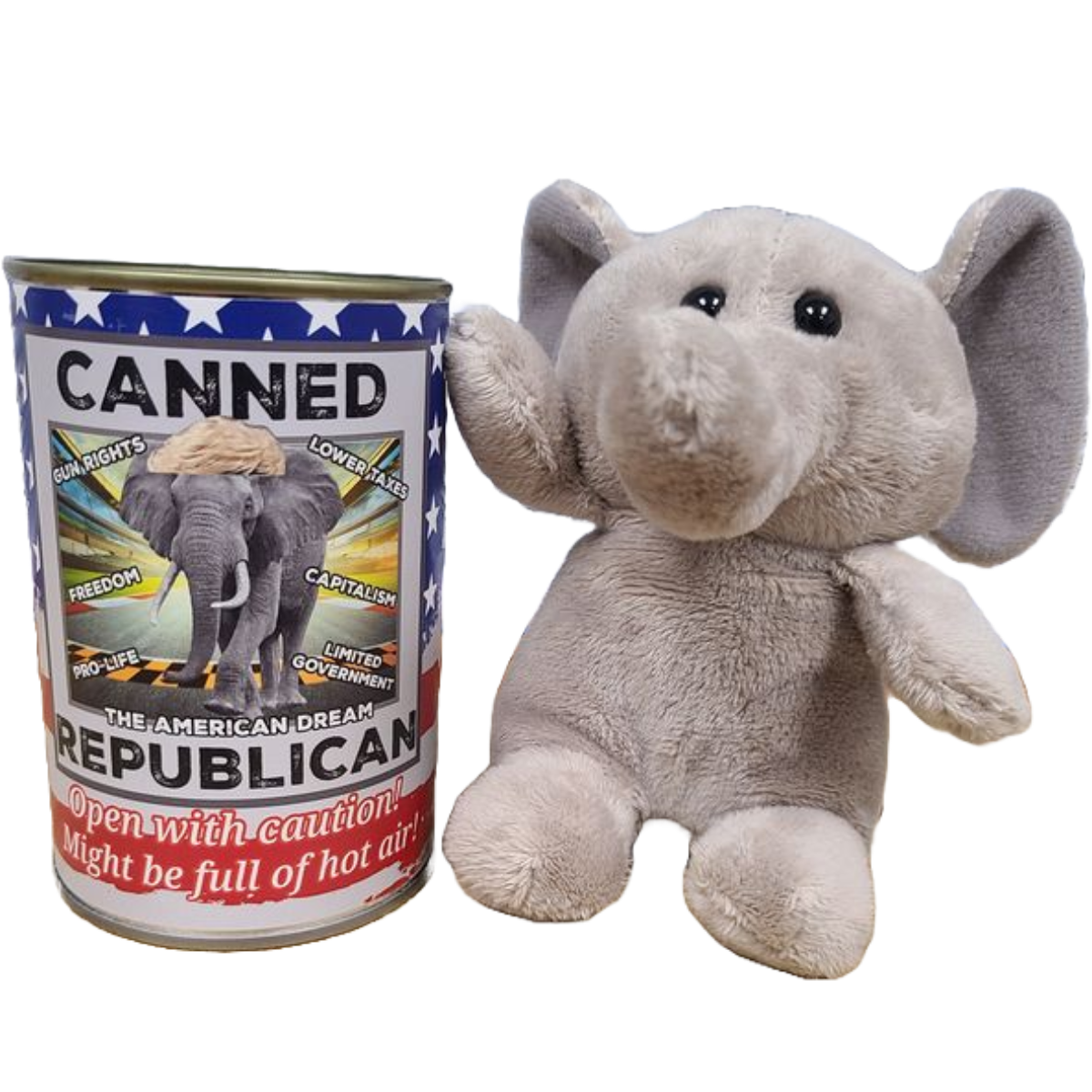 Canned Republican Novelty Can — Trump MAGA 2024 Plush – Your Secret ...